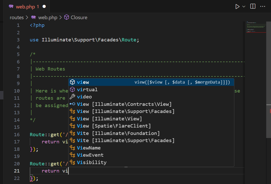 おすすめVSCode拡張機能8選（Laravel編） | のぞいてみよう！プログラマーの世界